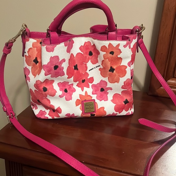 Dooney & Bourke | Bags | New Db Flower Bloom Brenna Satchel | Poshmark